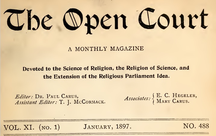 The Open Court on ‘American Gynocentrism’ (1898) | Gynocentrism and its ...